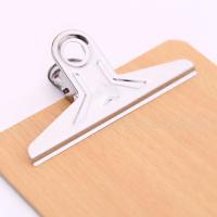 China Customized Wooden Clipboard A4 Size Writing Clipboard with Customer's Request Logo for sale