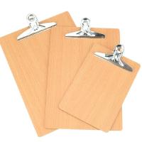 China Customized Wooden Clipboard A4 Size Writing Clipboard with Customer's Request Logo for sale