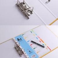 China Customized Logo FC/A4 Office Lever Vaulted Folders for Professional File Organization for sale