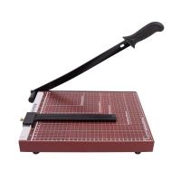 China 37Kg ZEQUAN A4 Guillotine Paper Trimmer for Office Photograph Cardboard Manual Paper Cutter for sale
