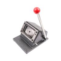 China PVC Card Cutting Machine with 23 KG Weight and Cutting Size of 90*55 for sale