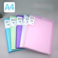 China A4 Multi-layer Loose Leaf Student Test Paper File Folder for Office Stationery Supplies for sale