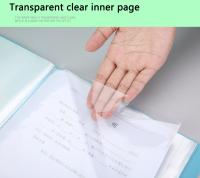 China A4 Multi-layer Loose Leaf Student Test Paper File Folder for Office Stationery Supplies for sale