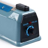 China 400mm Hand Foil Plastic Bags Pouch Impulse Heat Sealer for Packing CE FCC Approved IRON for sale