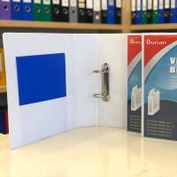 China Office School Stationery A4 White File Folder with ONE Touch Easy Open 4 Ring Binder for sale