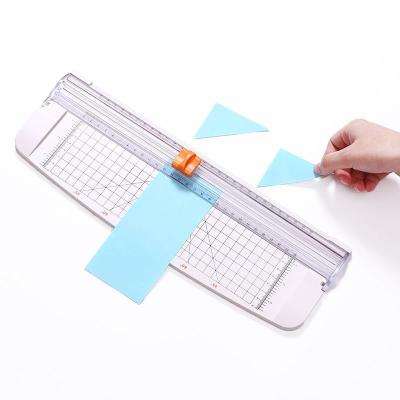 China ZEQUAN Era Plastic Manual A4 Paper Cutter 375*130*35MM White for Customer Requirements for sale
