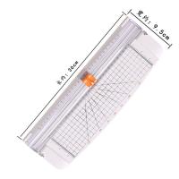 China ZEQUAN Era Plastic Manual A4 Paper Cutter 375*130*35MM White for Customer Requirements for sale