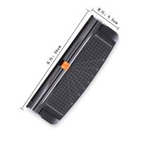 China Style Manual Paper Cutter A4 Portable Desktop Mini Paper Trimmer for Office School for sale