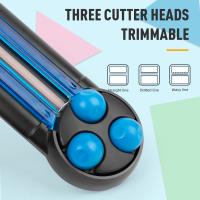 China ZEQUAN 3 In 1 Multifunction Paper Cutter DIY Craft Safety Circle Paper Trimmer With Good for sale