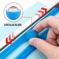 China ZEQUAN 3 In 1 Multifunction Paper Cutter DIY Craft Safety Circle Paper Trimmer With Good for sale