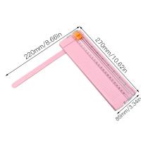 China Mini Paper Cutter with Good Cutting Thickness 10 Sheets of 80g Printing Paper Plastic for sale