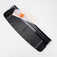 China Straight Cut ABS Plastic Paper Cutter Manual Guillotine Cutter Paper Knife Trimmer for sale