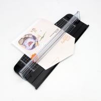 China Straight Cut ABS Plastic Paper Cutter Manual Guillotine Cutter Paper Knife Trimmer for sale