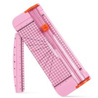 China 15 Sheet Capacity A4 Mini Paper Cutter Ideal for Home and Office in Black White or Rose for sale