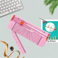 China 15 Sheet Capacity A4 Mini Paper Cutter Ideal for Home and Office in Black White or Rose for sale