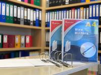 China File Organization Made Easy Customized Color Durable Hinge Binder with ONE Touch Open for sale