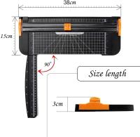 China Compact A4 Mini Paper Cutter Cutting Thickness 15 Sheets Manual Operation for Office for sale