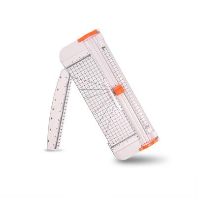 China Portable Paper Trimmer A4 Mini Manual Paper Cutter for Office School in Multi Color for sale