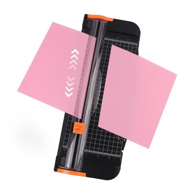 China 12 Sheet A4 Mini Paper Cutter with Cutting Size of 330x320mm and Cutting Technology for sale