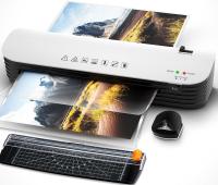China Customized Colorful 3 in 1 Thermal Laminator with Corner Rounder and Paper Trimmer for sale