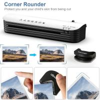 China Customized Colorful 3 in 1 Thermal Laminator with Corner Rounder and Paper Trimmer for sale