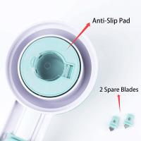 China Mini Round Paper Circle Cutter for Cardstocks 2022 Upgraded Version 75g Metal ABS for sale