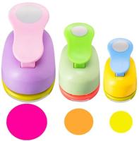 China 1 Hole Kids Christmas Gift Handmade Cutter Card Craft DIY Hole Paper Shape Punch for Printing for sale