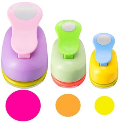 China 1 Hole Kids Christmas Gift Handmade Cutter Card Craft DIY Hole Paper Shape Punch for Printing for sale