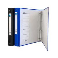 China Custom Processing A4 Certificate Paper Folders for School in Black and Blue Design for sale