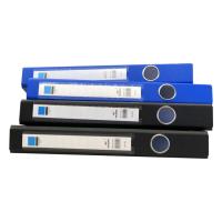 China Custom Processing A4 Certificate Paper Folders for School in Black and Blue Design for sale