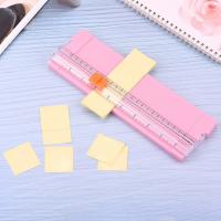 China ZEQUAN Small Orange Paper Cutter for Children's DIY A5 Mini Manual Paper Trimmer for sale