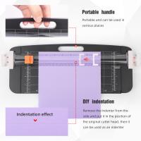 China Multifunctional Mini A4 Paper Cutter 2 In 1 Cutting and Creasing for DIY Projects for sale