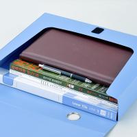 China Customizable Colors 5.5cm BOX FILE A4 PP File Folder Box for Office and Home Storage for sale