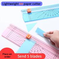 China Maximum Cutting Thickness 12 Sheets of 80GSM Paper Mini Manual Paper Cutter for Office for sale