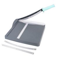 China ABS Stainless Steel Blade ZEQUAN Paper Cutter Trimmer 10 Sheet Capacity 15kg Weight for sale