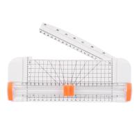 China Portable Plastic A5 Paper Cutter ZEQUAN Multifunctional Trimmer with Manual Operation for sale