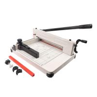 China 300mm Max. Workable Width White A4 Manual Heavy Duty Paper Cutter for Office Needs for sale