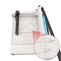 China 300mm Max. Workable Width White A4 Manual Heavy Duty Paper Cutter for Office Needs for sale