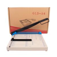 China 24.55KG N.W. Manual Guillotine A4 Paper Cutter for Heavy Duty Paper Cutting Tool for sale