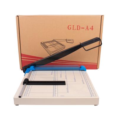 China 24.55KG N.W. Manual Guillotine A4 Paper Cutter for Heavy Duty Paper Cutting Tool for sale