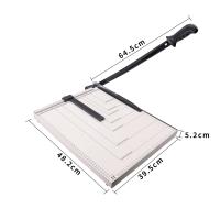 China Office Guillotine 3.1kg Manual A3 Paper Cutter Made Of Steel For Easy Handling for sale