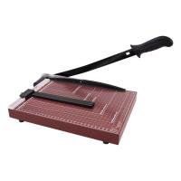China Professional Double Batten Upgraded A4 Manual Paper Cutter Machine for A4 Paper Cutting for sale