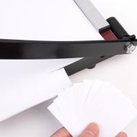 China A5 Wooden Paper Trimmer Mini Guillotine Cutter For Printing And Photo Paper for sale