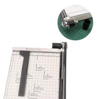 China A4 Paper Trimmer 12 Sheets Cutting Thickness Steel Office Good Helper Manual Paper Cutter for sale