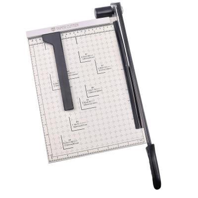 China A4 Desktop Guillotine Paper Cutter Trimmer Cutting thickness 12 Sheets 80gsm 1.55 Kg for sale