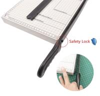 China Professional B5 Metal Manual Paper Trimmer 470*266*53mm for Perfect Paper Cutting for sale