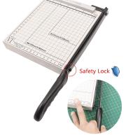 China White Manual Paper Cutter Machine Guillotine for A5 Paper Trimmer by ZEQUAN for sale