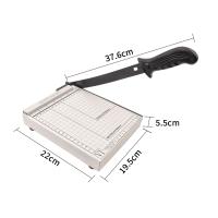 China White Manual Paper Cutter Machine Guillotine for A5 Paper Trimmer by ZEQUAN for sale