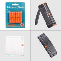 China Safe A4 Paper Cutter Replacement Blade with Automatic Security Safeguard Design 24g for sale