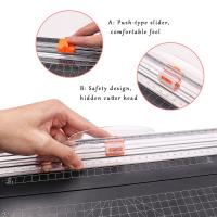 China Safe A4 Paper Cutter Replacement Blade with Automatic Security Safeguard Design 24g for sale